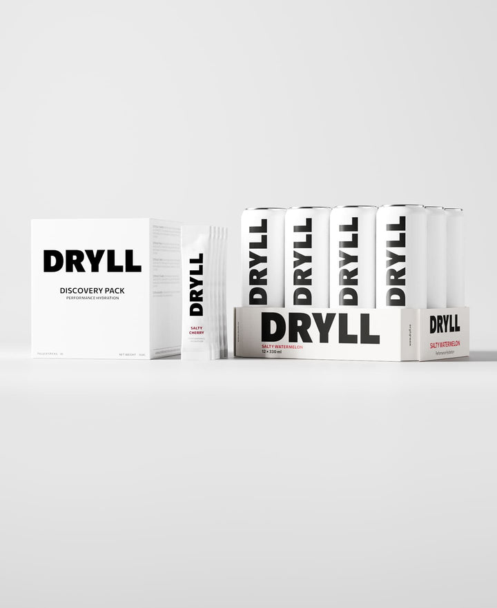 DRYLL All-In Pack – Discovery Pack + 12er Tray Dose | Bundle-Deal
